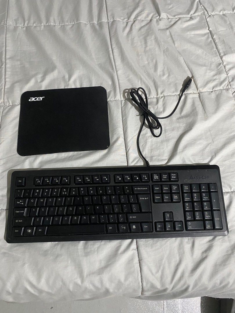 A4Tech KR85 USB Business Office Keyboard, Computers & Tech, Parts ...