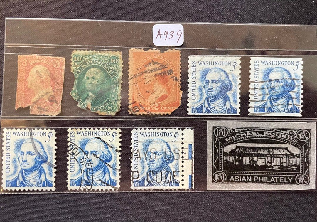 A939 - USA Classic Presidents, Famous People, Buildings, Landmarks ...