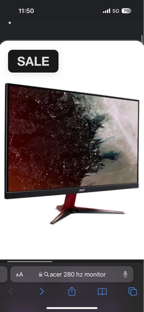 Acer Monitor, Computers & Tech, Desktops on Carousell