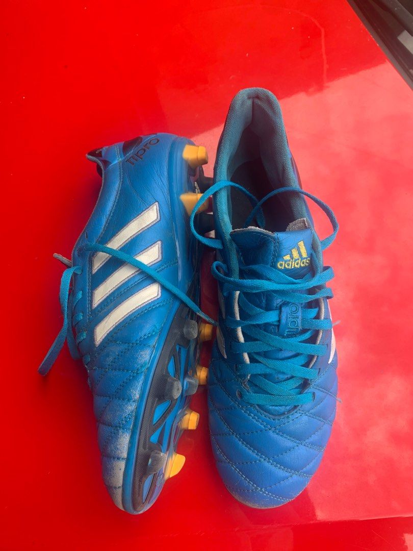 Adidas 11pro Adipure Elit Blue, Sports Equipment, Other Sports ...