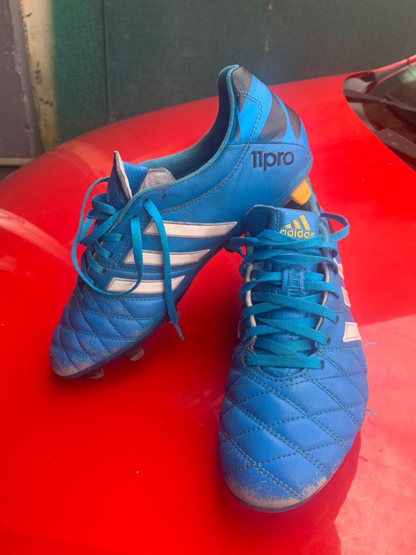 Adidas 11pro Adipure Elit Blue, Sports Equipment, Other Sports ...