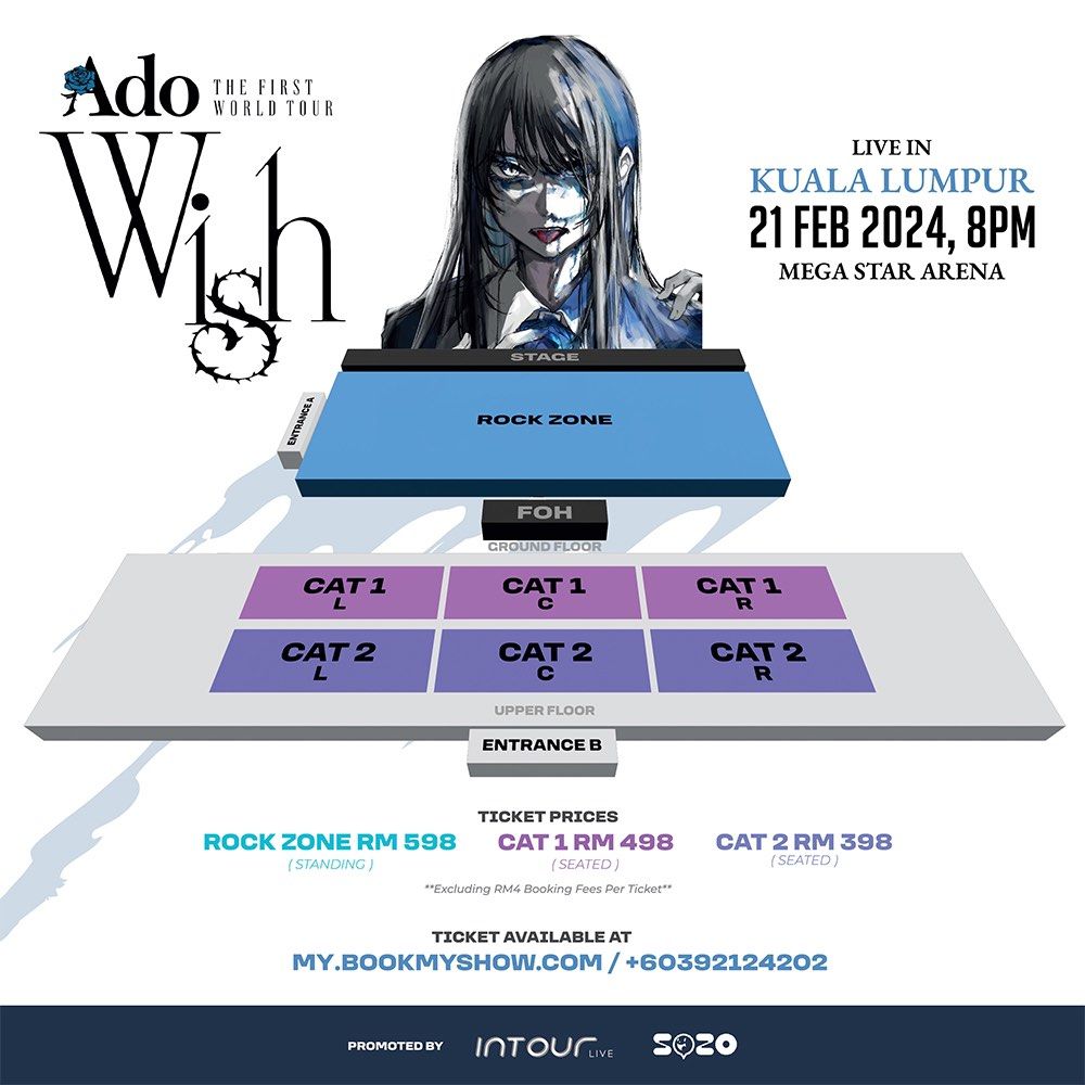 Ado Malaysia, Tickets & Vouchers, Event Tickets on Carousell