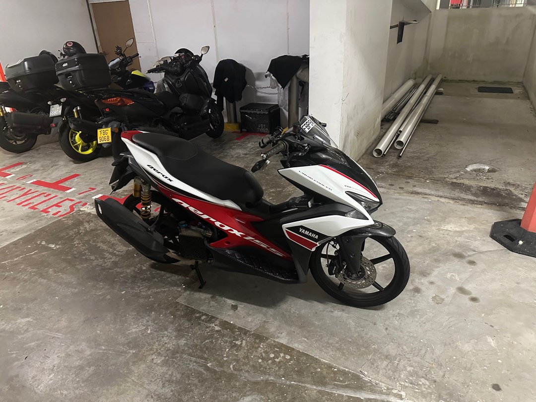 Aerox Keyless, Motorcycles, Motorcycles for Sale, Class 2B on Carousell