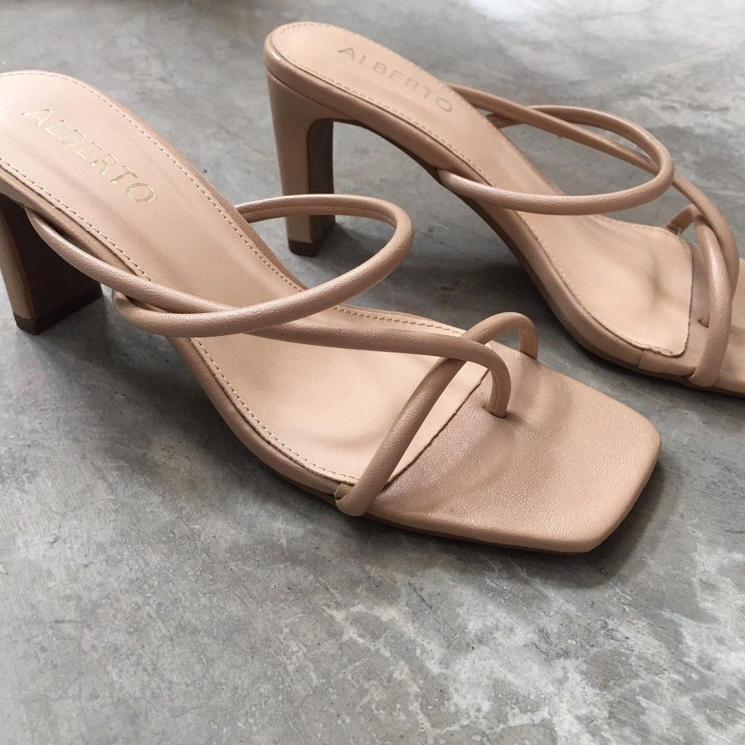 alberto carlyn heeld sandals, Women's Fashion, Footwear, Heels on Carousell