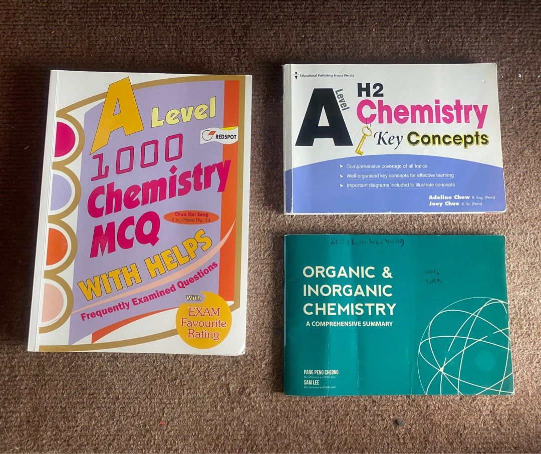 ALevel H2 Chem books, Hobbies & Toys, Books & Magazines, Textbooks on Carousell