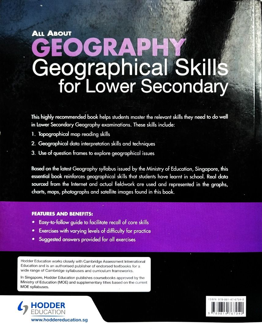 All About Geography Geographical Skills for Lower Secondary, Hobbies & Toys, Books & Magazines ...
