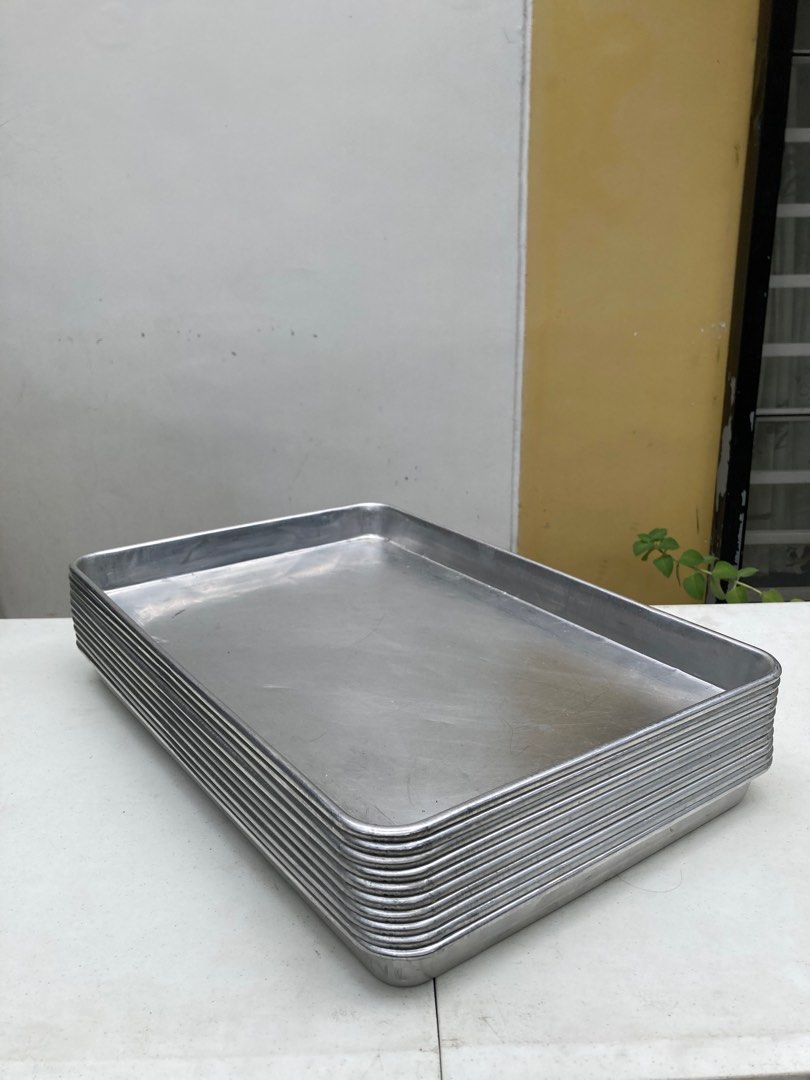 Aluminum sheet tray (60x40cm), Furniture & Home Living, Kitchenware ...