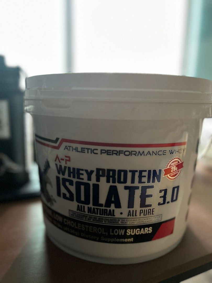 AMERICAN PHARMA WHEY ISOLATE 3.0, Health & Nutrition, Health ...