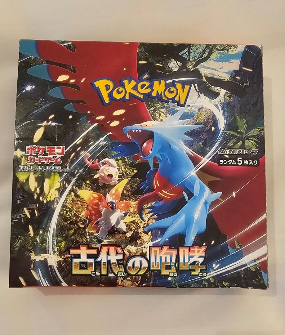Ancient Roar Pokemon Booster Box No Shrink Wrap, Hobbies & Toys, Toys ...