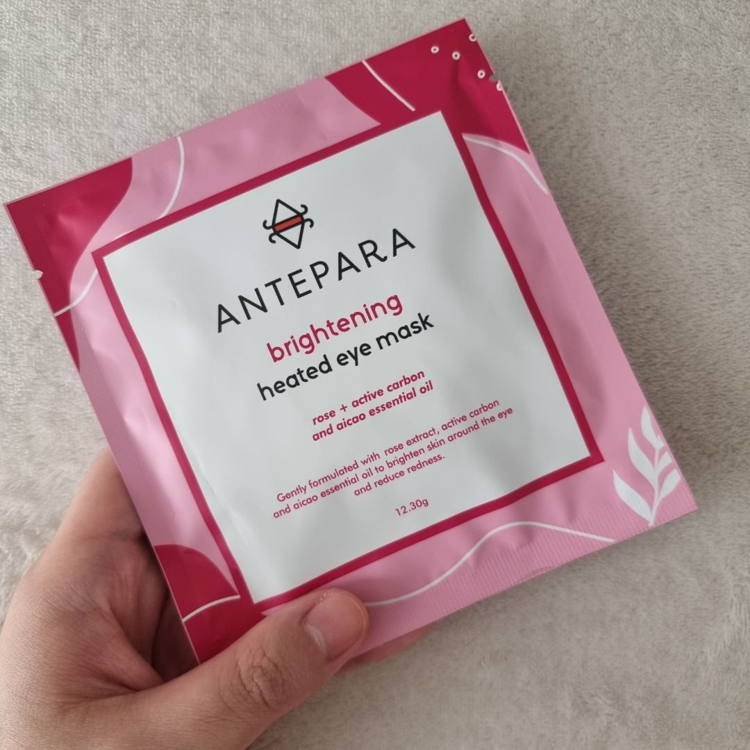 Antepara Brightening Heated Eye Mask, Beauty & Personal Care, Face ...