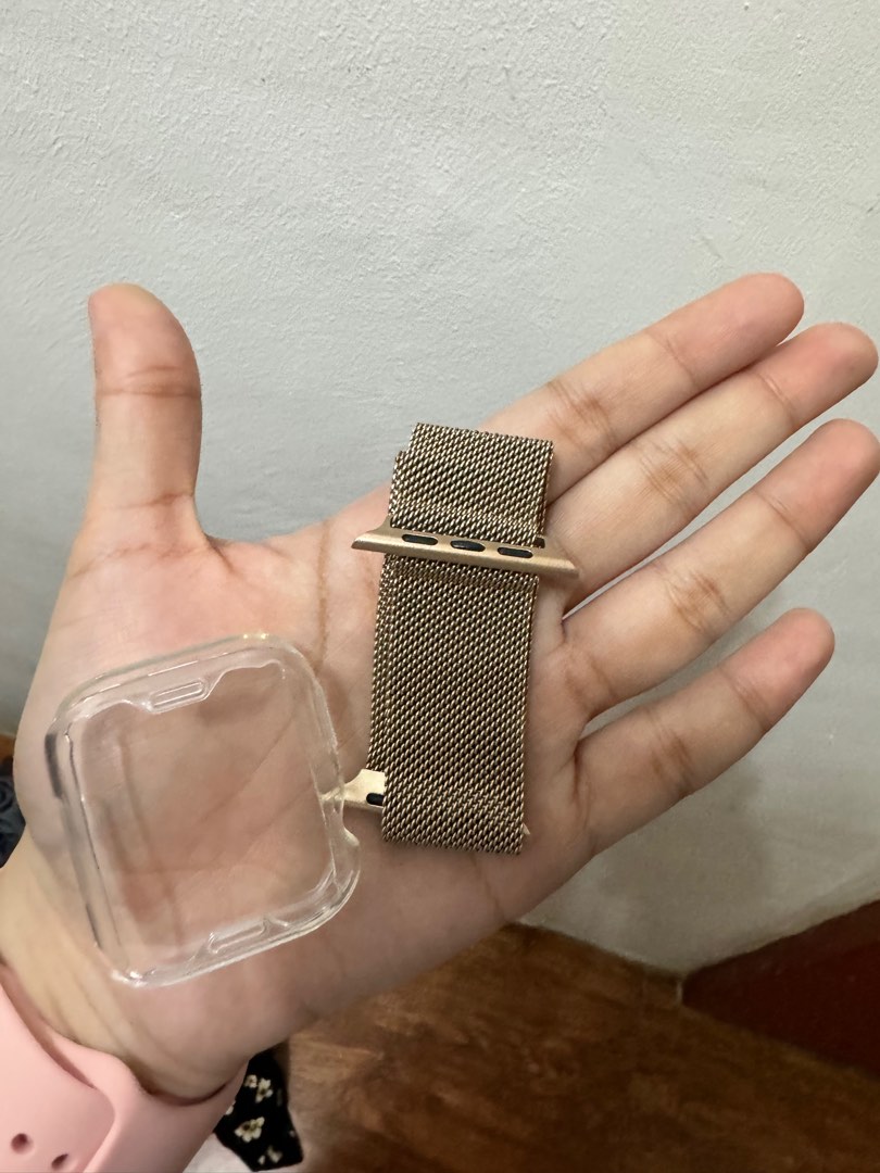 Take All Apple Watch Iwatch 45mm Milanese Strap Band and Silicone Case ...