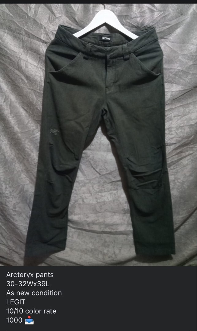 Arcteryx Pants, Men's Fashion, Bottoms, Jeans on Carousell