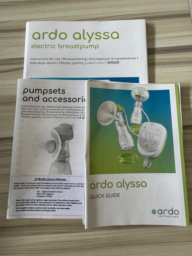 Ardo Alyssa electric breast pump / breastpump , Babies & Kids, Nursing ...