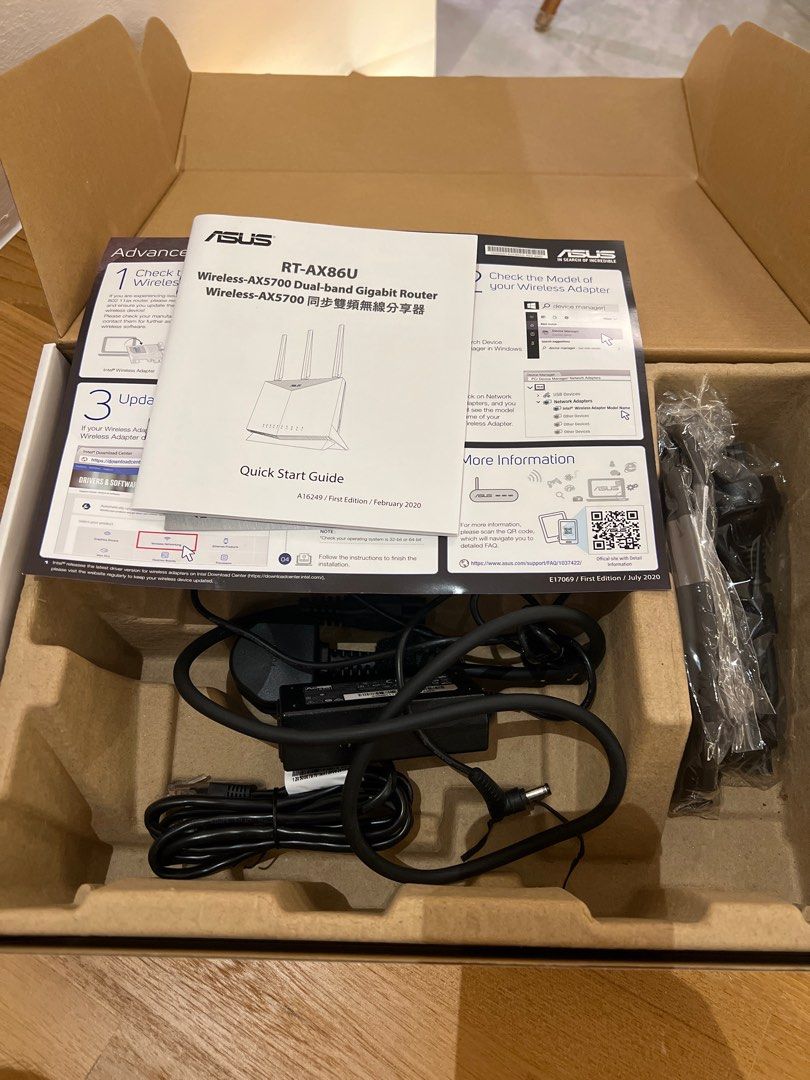 Asus RT-AX86U Router Gundam Zaku II, Computers & Tech, Parts ...