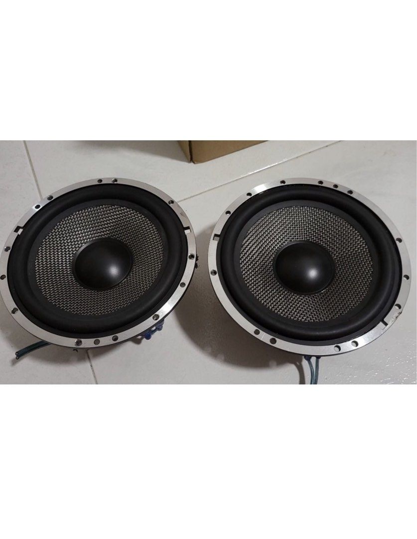 AudioHead 3 way Active Car speakers with Alpine DSP, Car Accessories ...