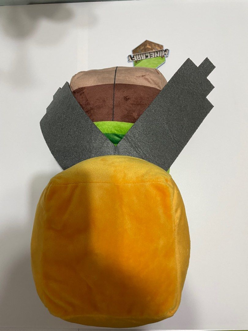 Authentic BNWT Minecraft Plushie - Alex with cape, Hobbies & Toys, Toys ...