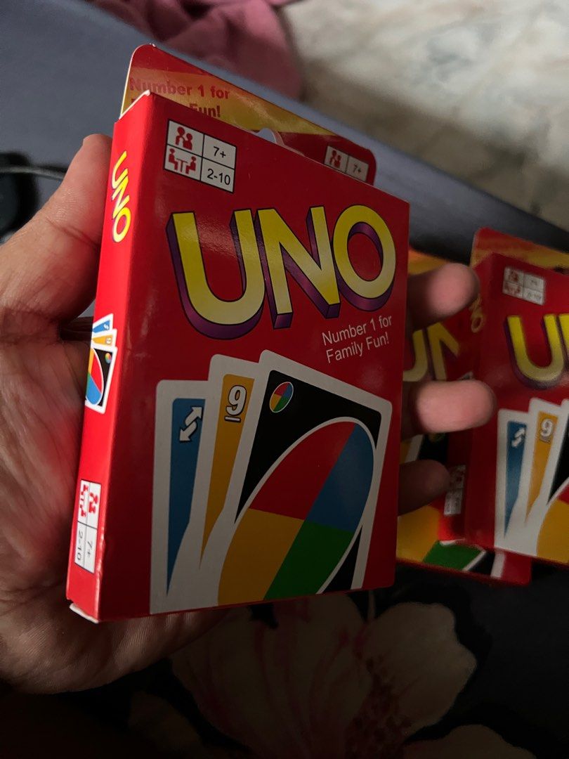 brand new UNO Cards family games, Hobbies & Toys, Toys & Games on Carousell