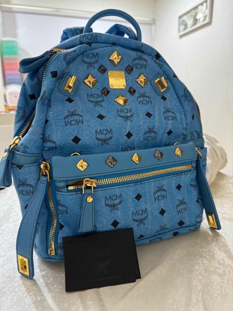 Authentic MCM Backpack, Luxury, Bags & Wallets on Carousell