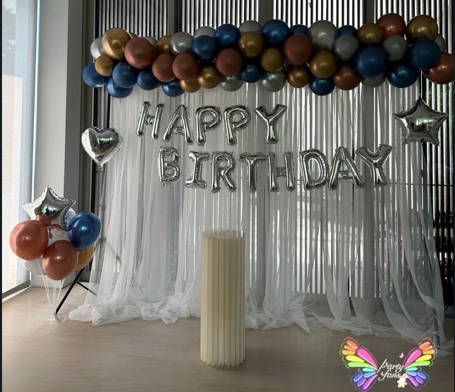 Backdrop setup/ Balloon party/Proposal/100 days/Baby shower/Anniversary ...