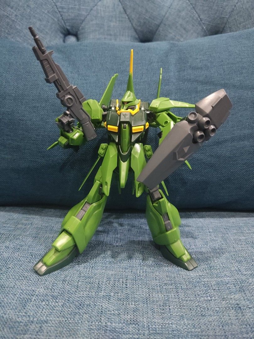 BANDAI GUNDAM HGUC HG 1/144 AMX-107 BAWOO GREEN ASSEMBLED COMPLETE, Hobbies & Toys, Toys & Games ...