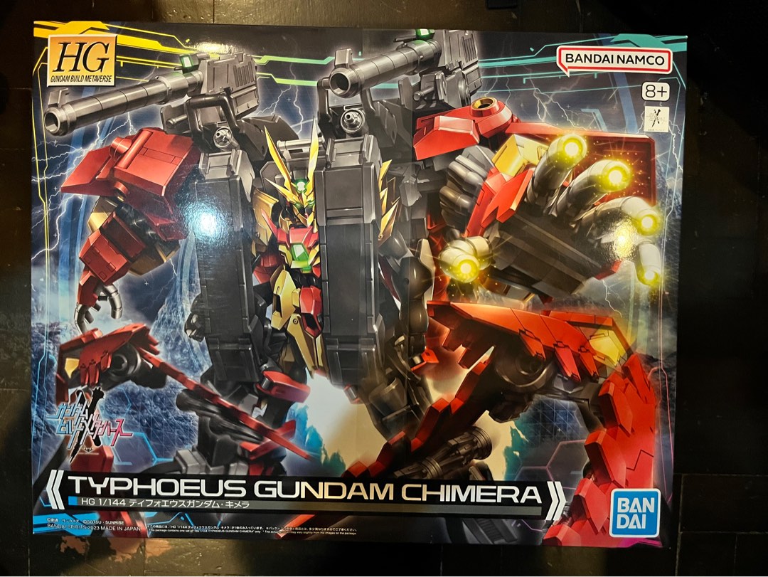Bandai HG 1/144 Typhoeus Gundam Chimera (from Gundam Build Metaverse ...