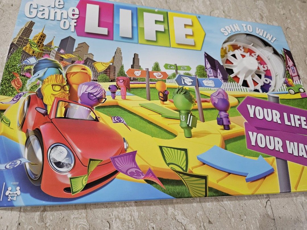 BN Game of Life board game, Hobbies & Toys, Toys & Games on Carousell
