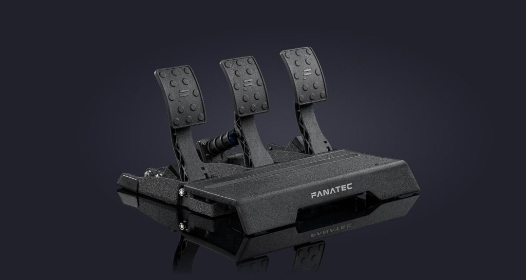 BNIB Fanatec CSL Elite V2 Load cell Pedals (Three-pedal set, fully ...