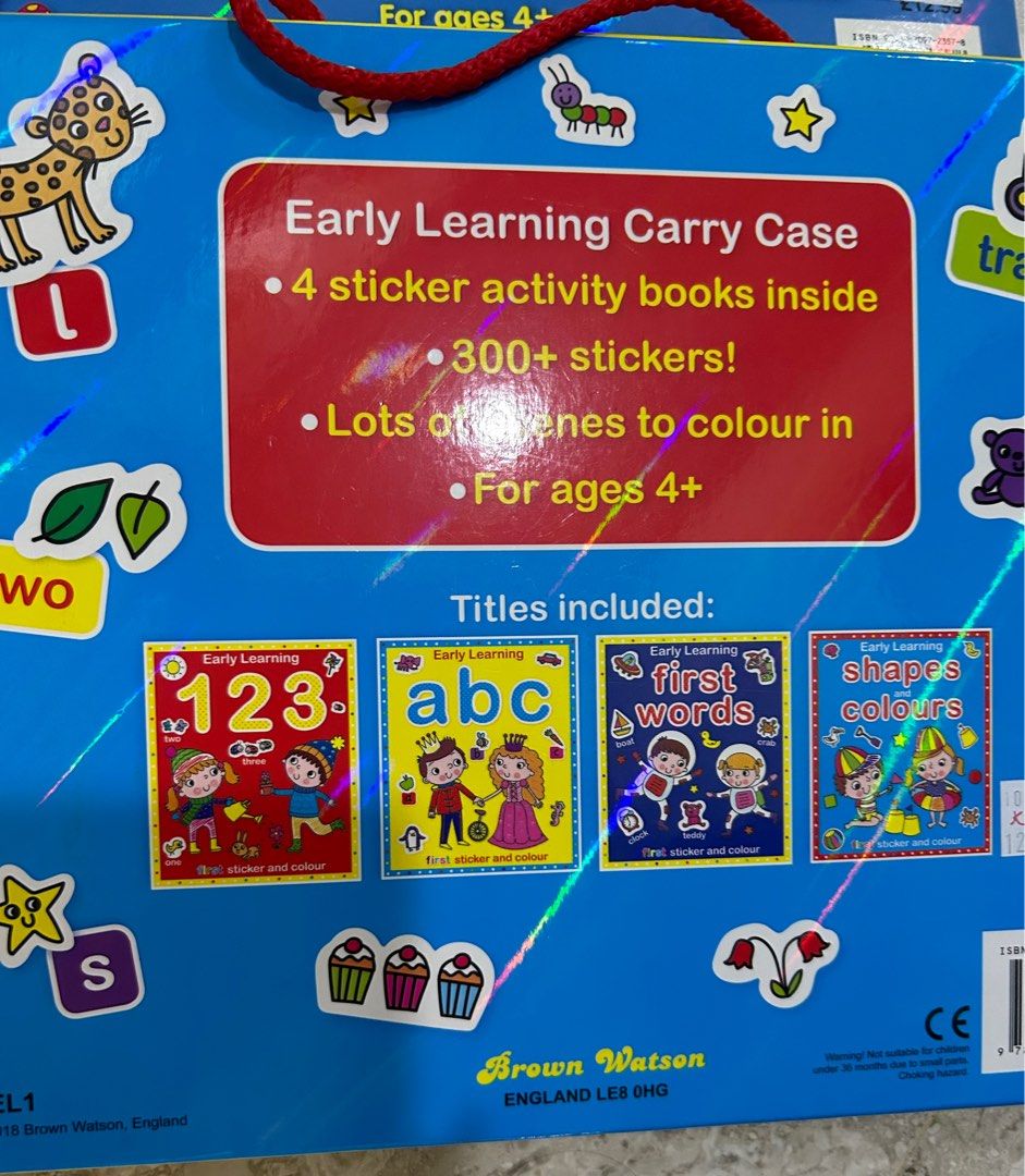 Brand new BN sticker activity set kit pre schooler, Hobbies & Toys ...