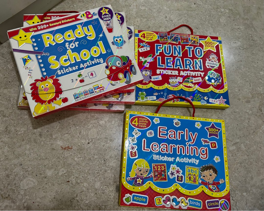 Brand new BN sticker activity set kit pre schooler, Hobbies & Toys ...
