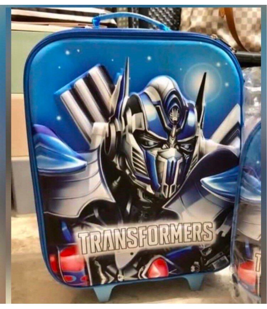 Brand new BN transformers luggage trolley bag school bag, Babies & Kids ...