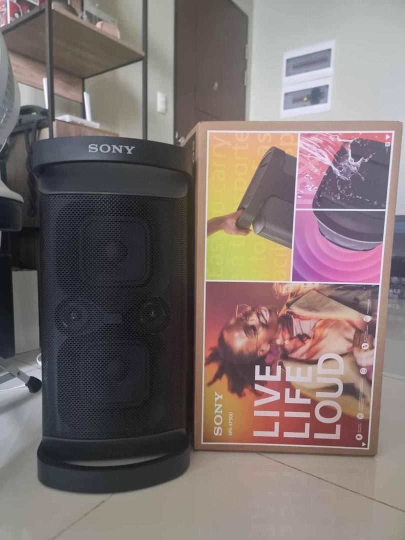 BRAND NEW SONY PARTY SPEAKERS SRS-XP500, Audio, Soundbars, Speakers ...