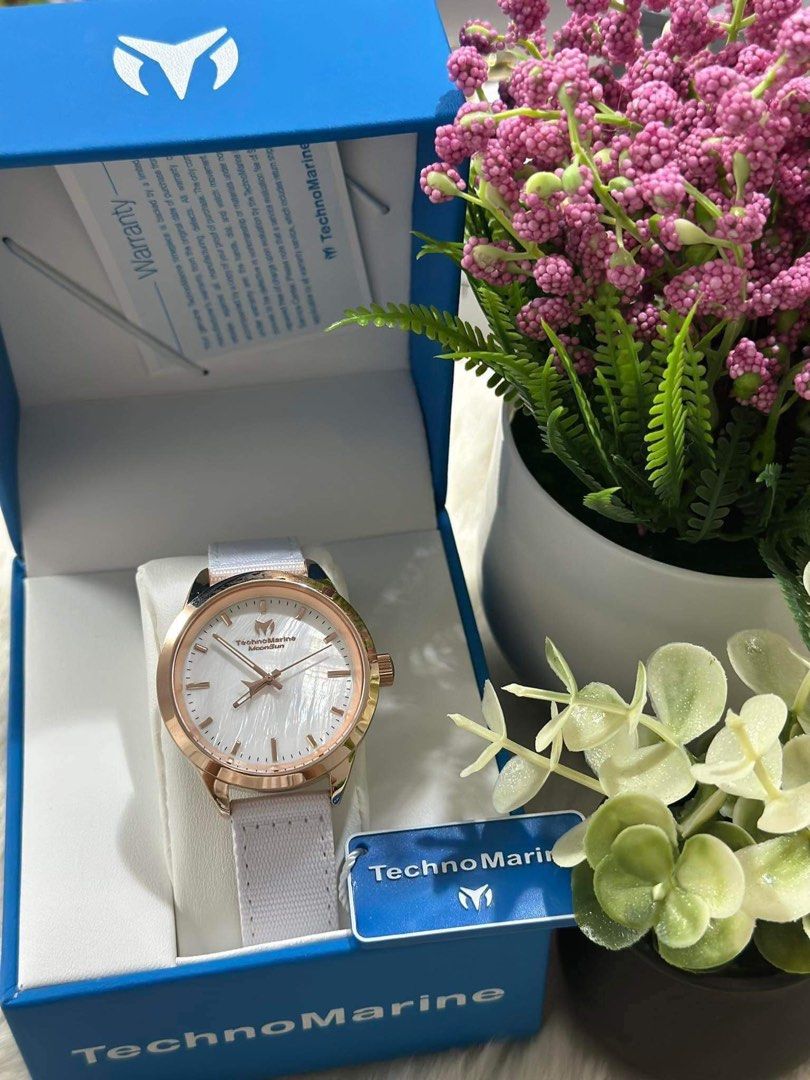 Brand New Techno Marine Watch with Box, Card, Tag, Women's Fashion ...