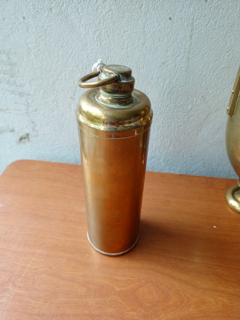 Brass flask, Furniture & Home Living, Home Decor, Other Home Decor on ...