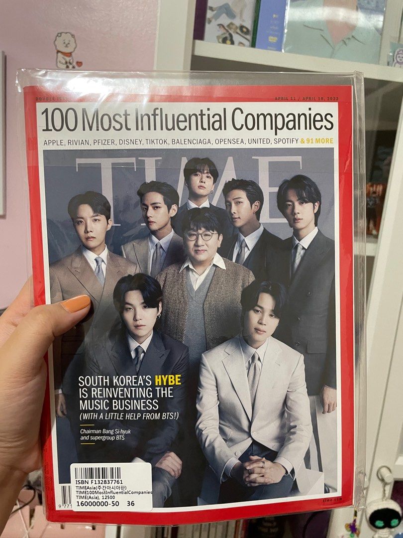 BTS Time Magazine cover, Hobbies & Toys, Memorabilia & Collectibles, K ...