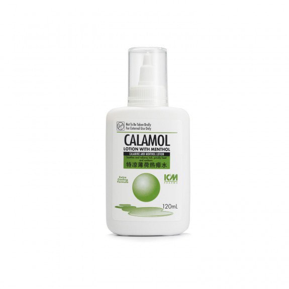 Calamol calamine and menthol lotion, Health & Nutrition, Medical ...