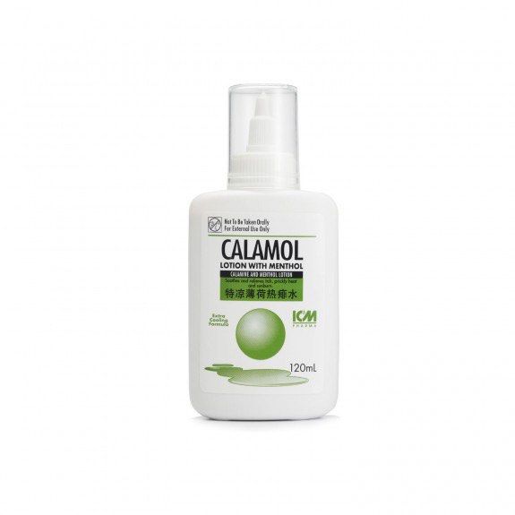 Calamol calamine and menthol lotion, Health & Nutrition, Medical ...