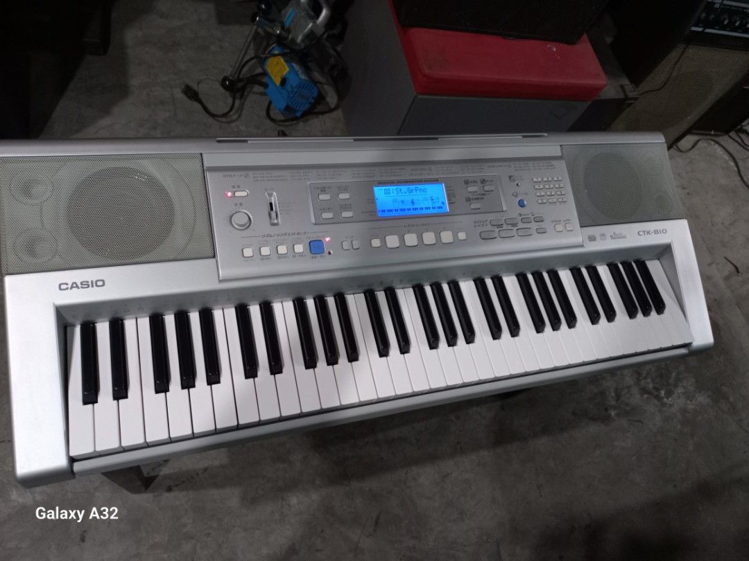 Casio CTK-810 Touch Response 61-Key Piano Keyboard, Hobbies & Toys ...