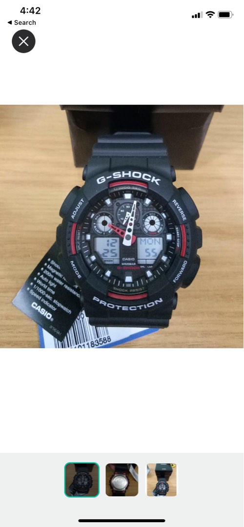 Casio G Shock 5081 GA-100, Men's Fashion, Watches & Accessories ...