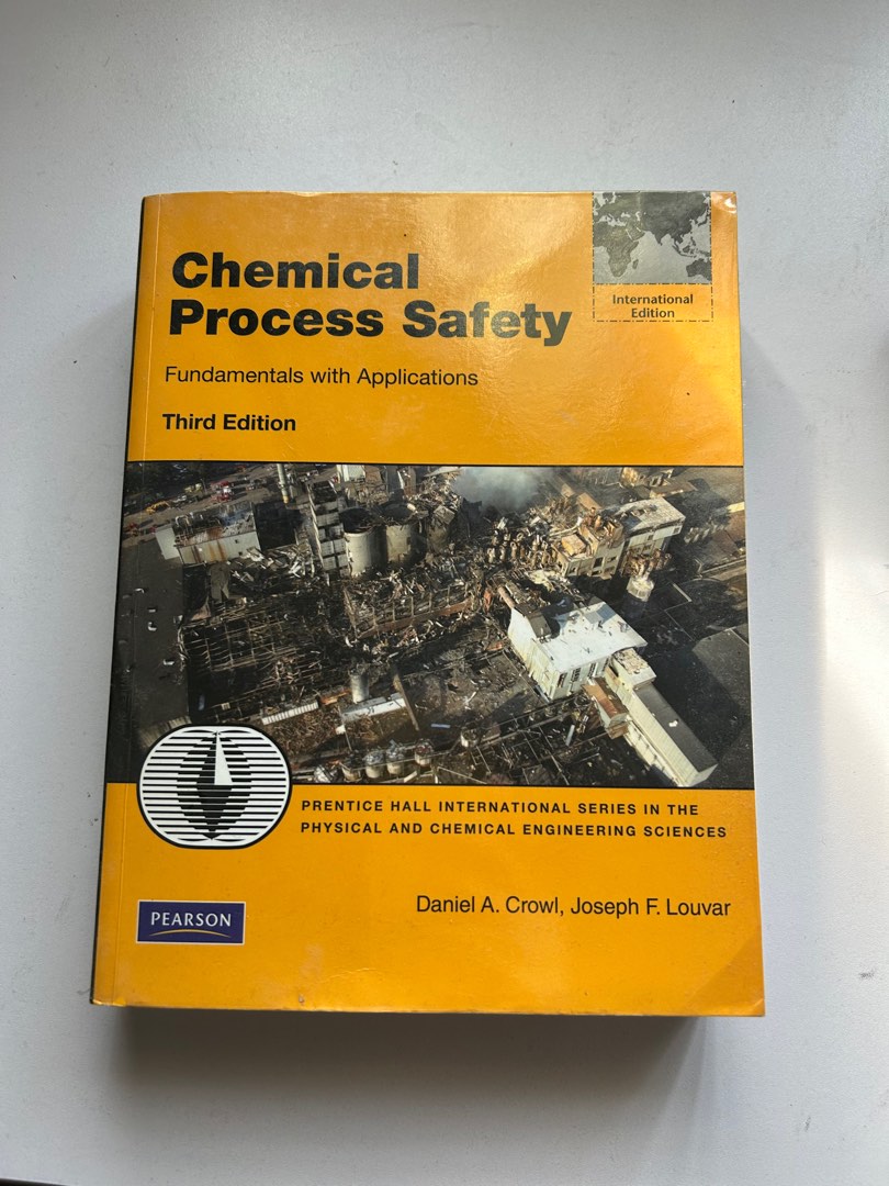Chemical Process Safety Chemical Engineering, Hobbies & Toys, Books & Magazines, Textbooks on ...