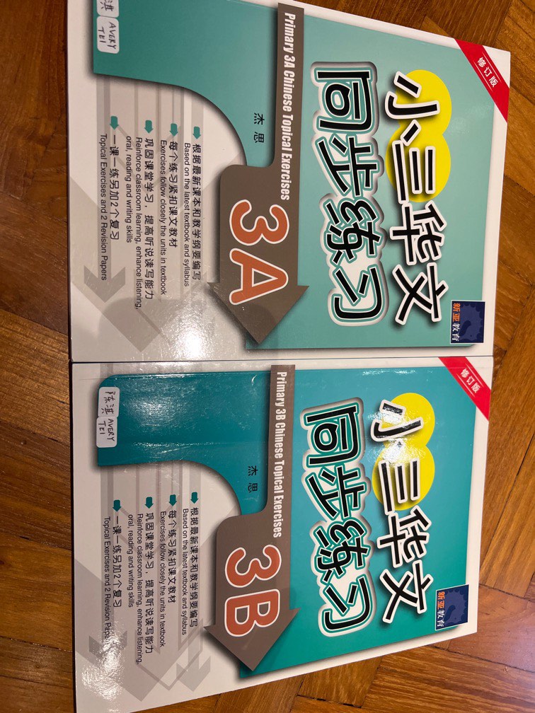 Chinese Assessment Books 3A and 3B, Hobbies & Toys, Books & Magazines ...