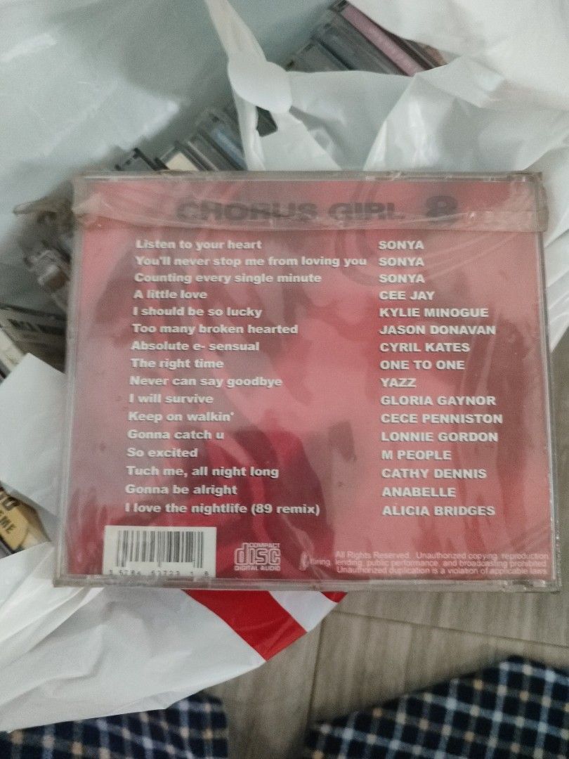 Chorus Girl 8 cd, Hobbies & Toys, Music & Media, CDs & DVDs on Carousell