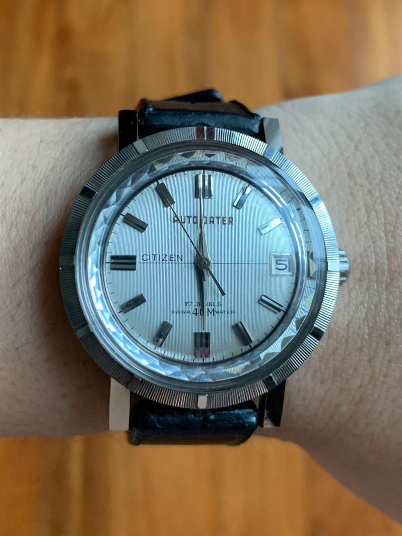 Citizen Auto Dater Para 40m Meter, Men's Fashion, Watches & Accessories ...