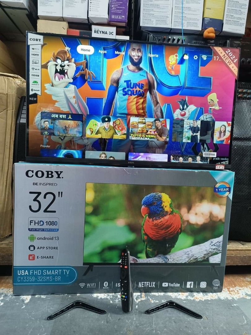 COBY SMART DIGITAL TV 32", TV & Home Appliances, TV & Entertainment, TV ...