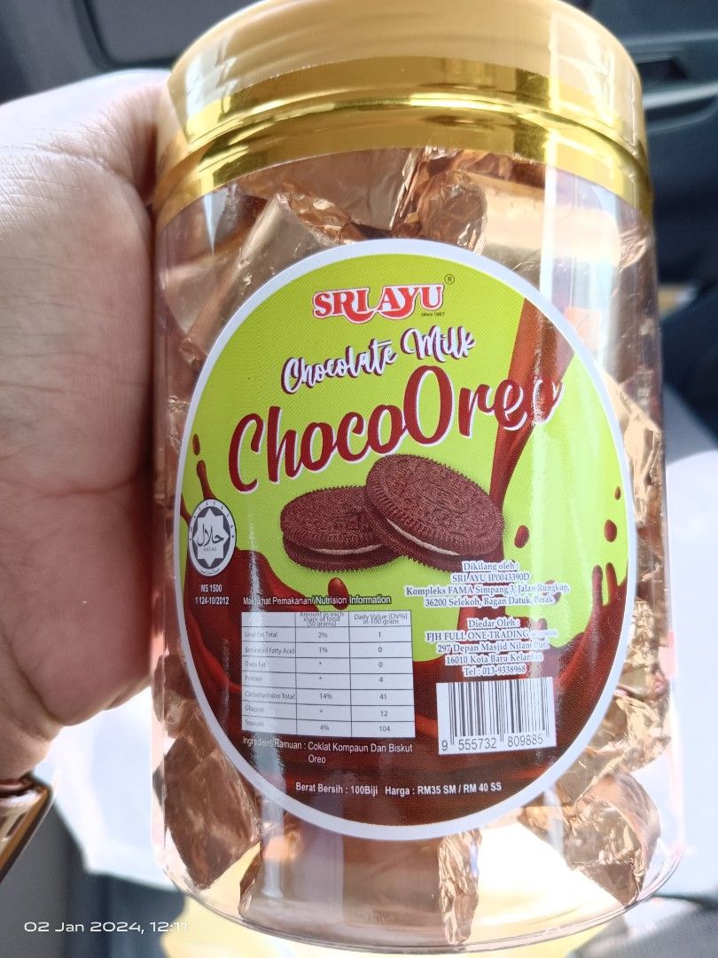 Coklat Choco Oreo, Food & Drinks, Other Food & Drinks on Carousell