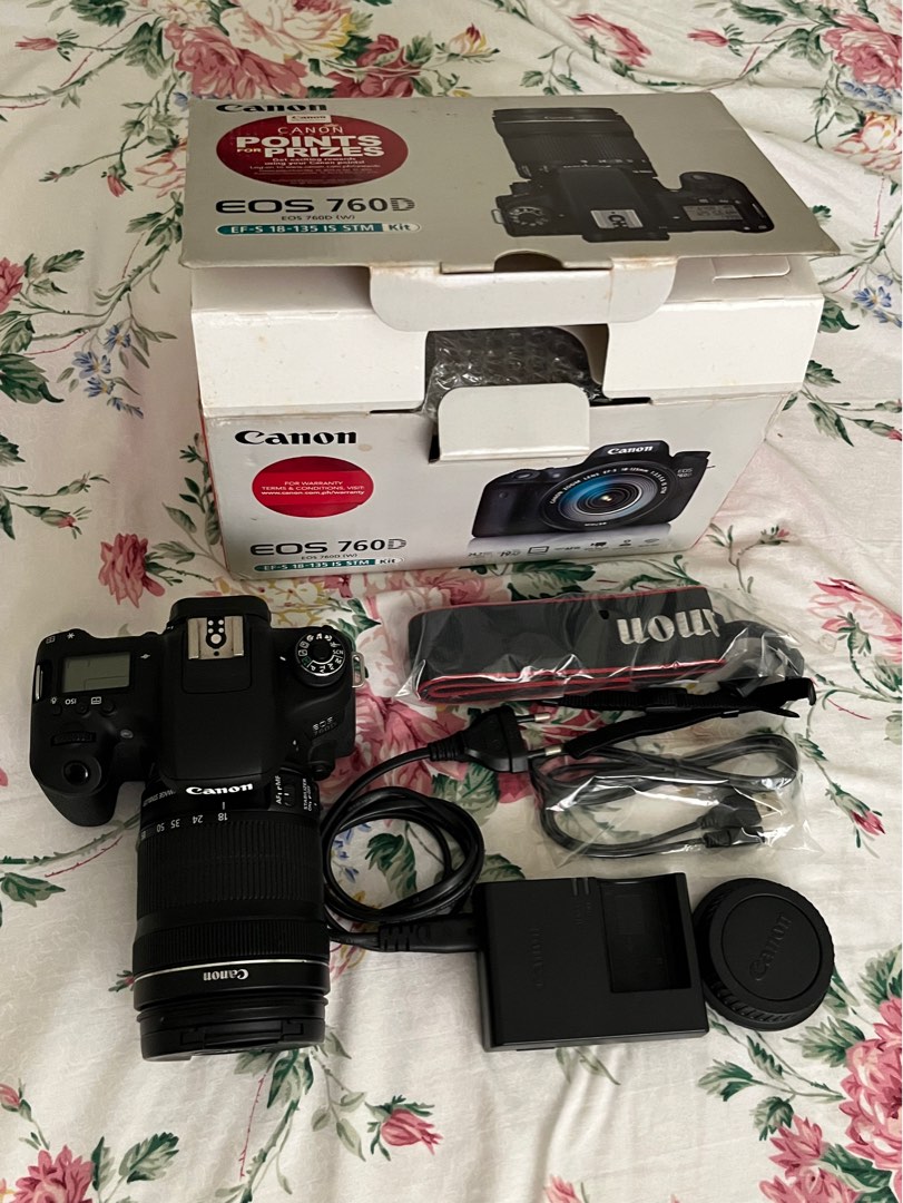 COMPLETE PACKAGE CANON EOS 760D NO ISSUES, Photography, Cameras on ...