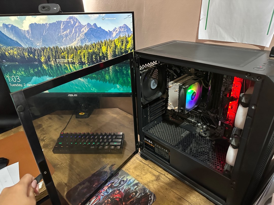 COMPLETE SET GAMING PC, Computers & Tech, Desktops on Carousell