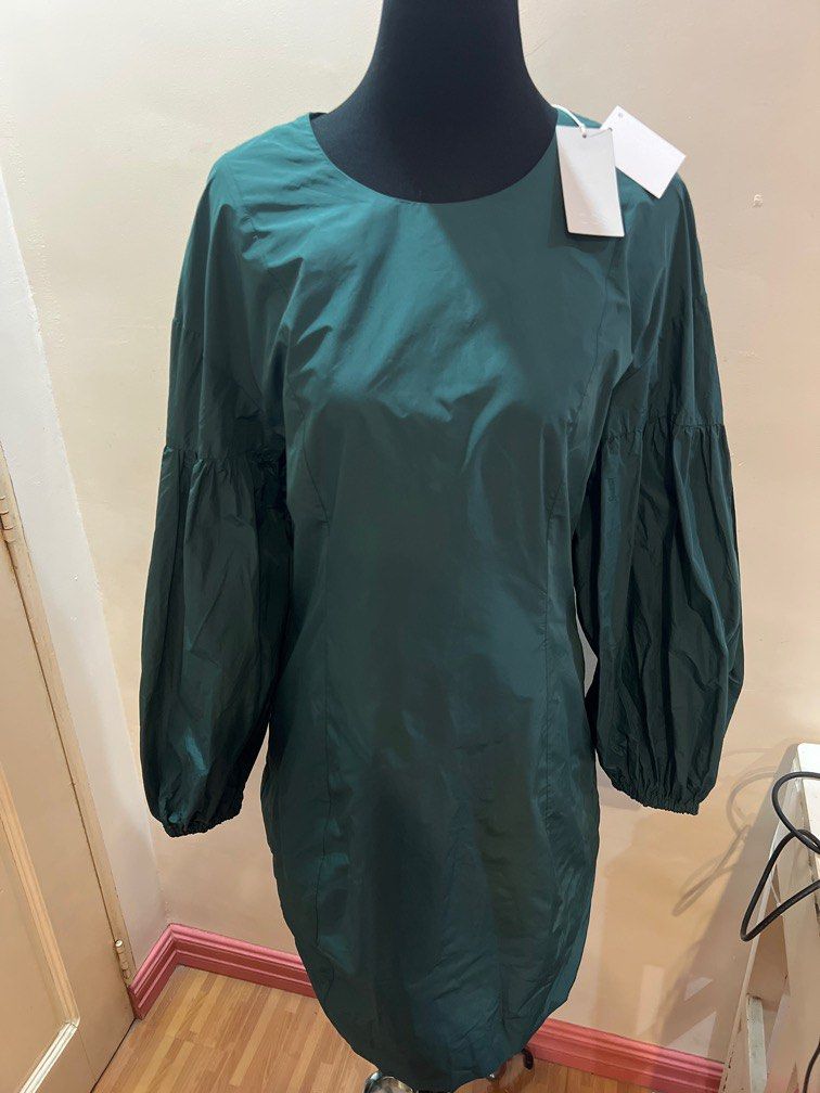 COS green dress, Women's Fashion, Dresses & Sets, Dresses on Carousell