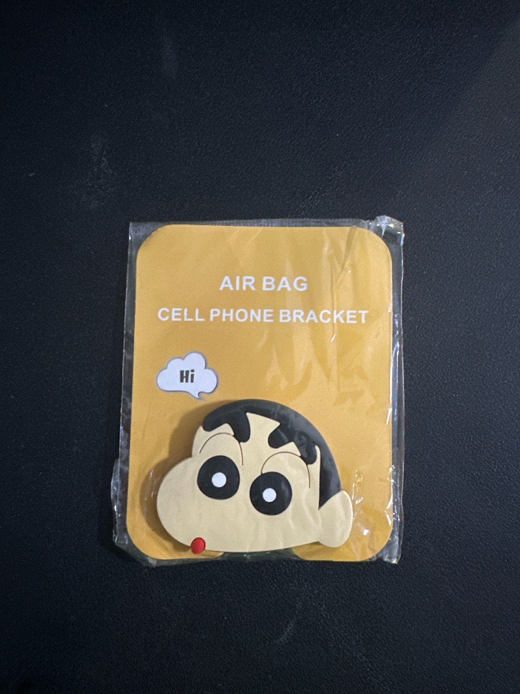 Crayon Shinchan Phone Pop socket, Mobile Phones & Gadgets, Mobile & Gadget Accessories, Mounts ...