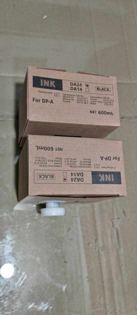 DA24 ink for Duplo DP-A100II DP-105II DP-A120II DP-125II DPA100II ...
