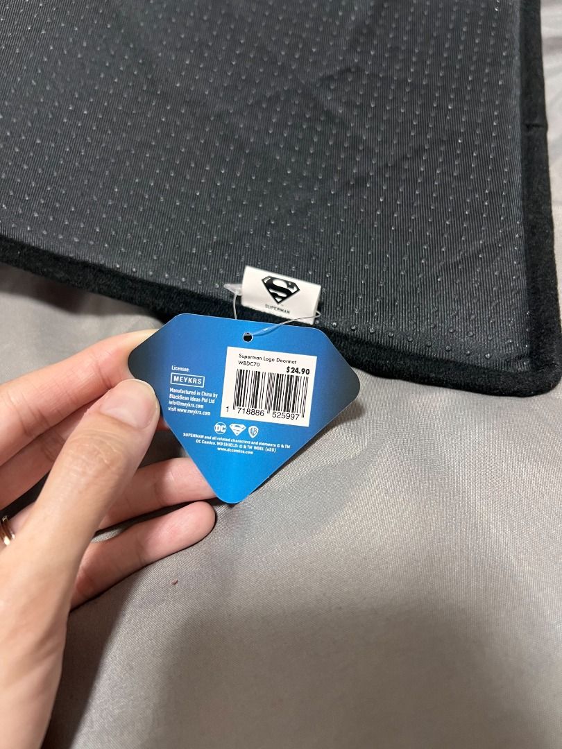 DC Superman Floor Mat, Furniture & Home Living, Home Decor, Carpets ...